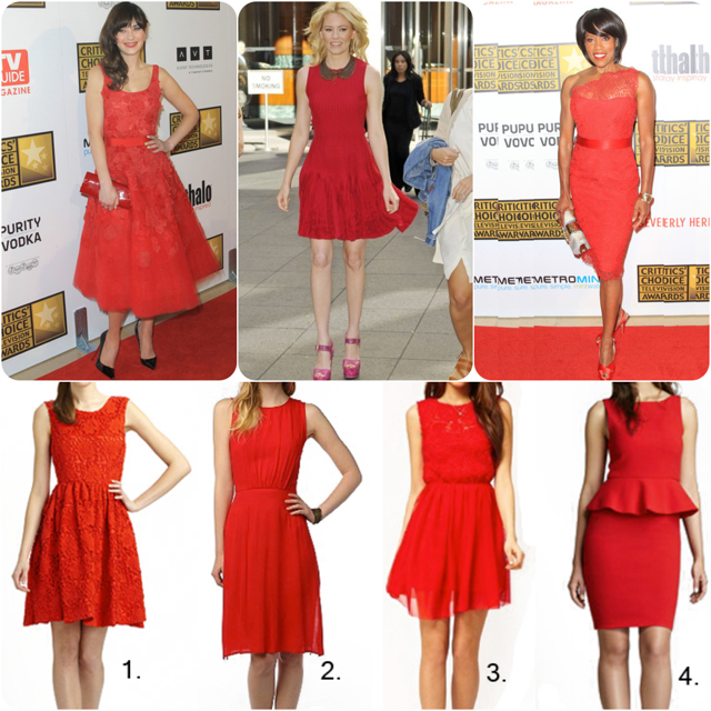 Staple of the Week: Red Dresses - Sydne Style
