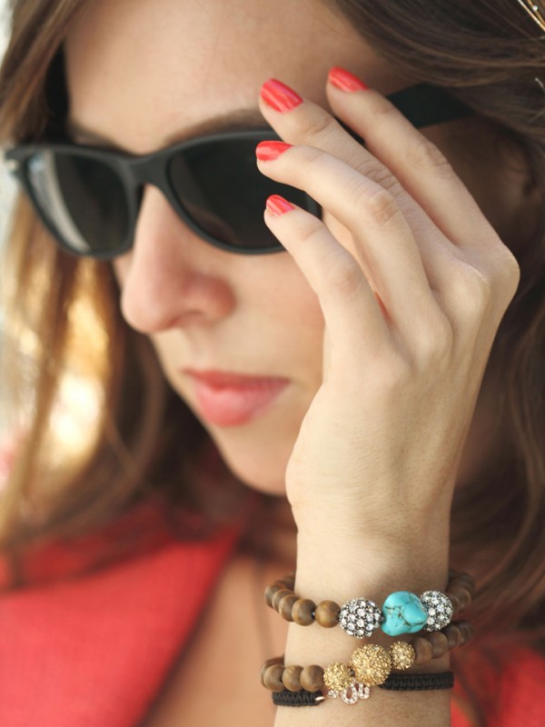 Cropped Coral - Sydne Style