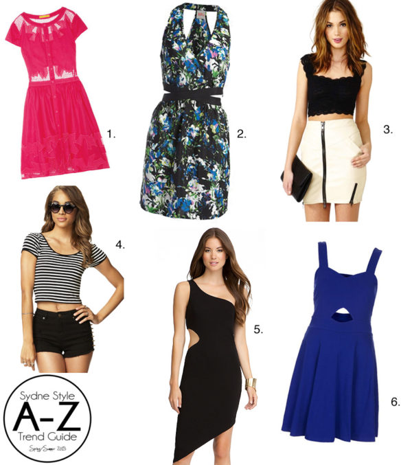 A-Z Trend Guide: Xposed Midriff - Sydne Style