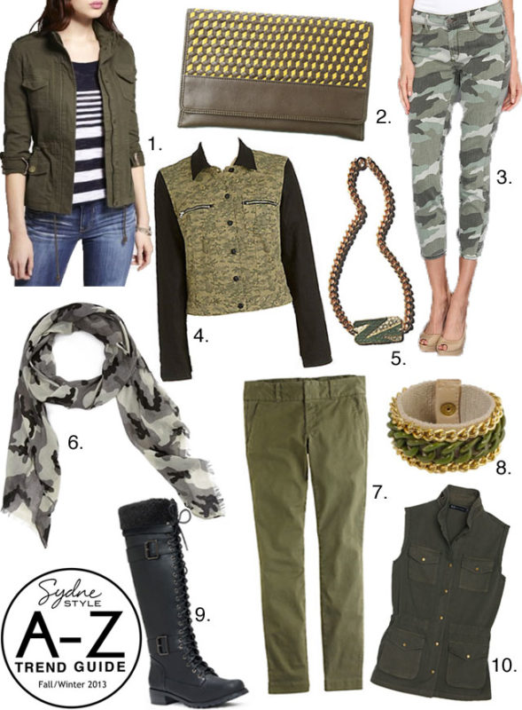 Shop A-Z: Army Chic - Sydne Style