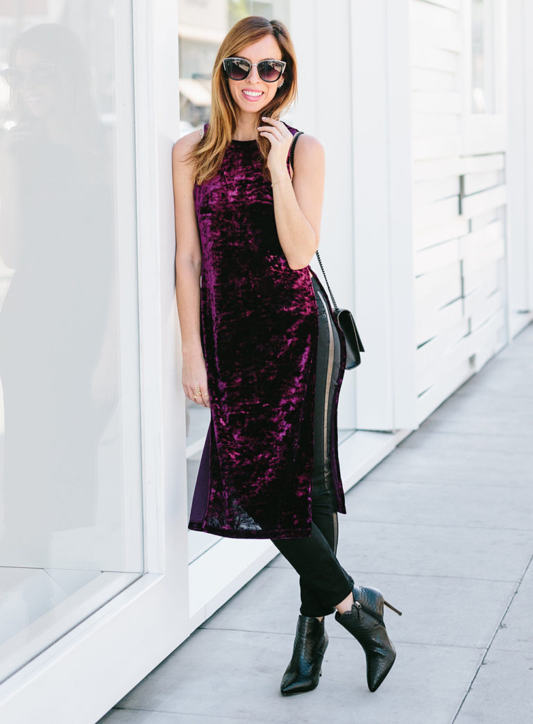 Crushing on Crushed Velvet for Fall - Sydne Style