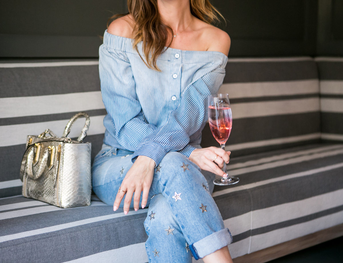 Spring Denim Trend to Try: Embellished Jeans - Sydne Style