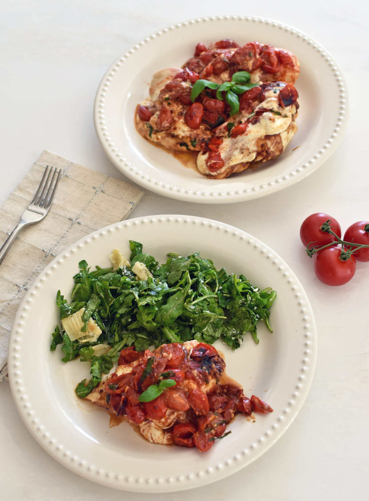 Easy Balsamic Glazed Chicken Caprese - Sydne Style