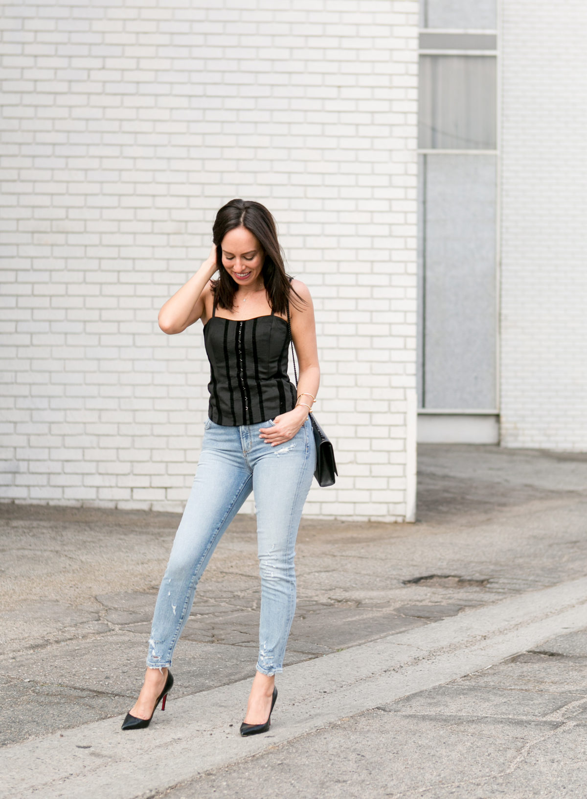 How to Wear a Bustier from Day to Night - Sydne Style