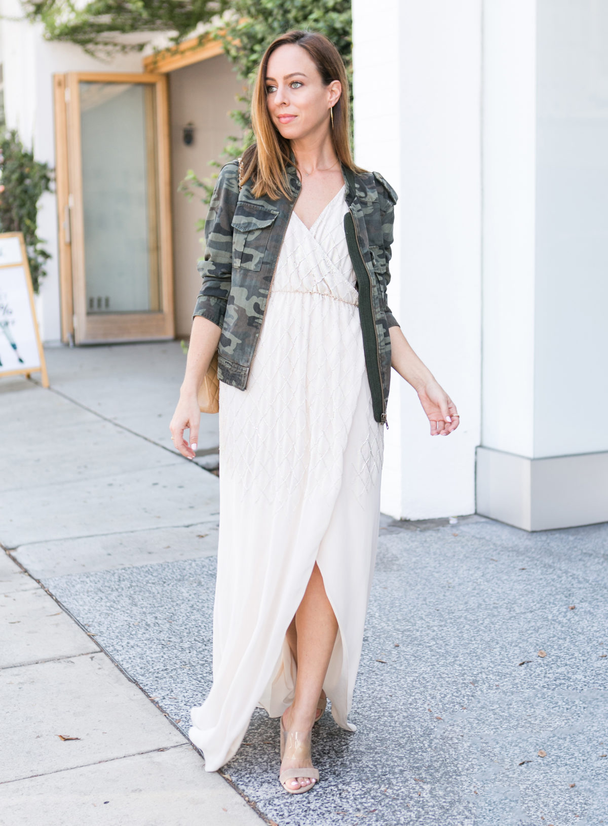 How to Wear a Maxi Dress in Fall - Sydne Style