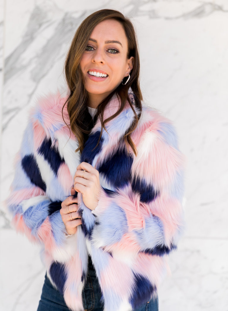 Colorblock Coats – Lucky 9 Giveaway - Sydne Style