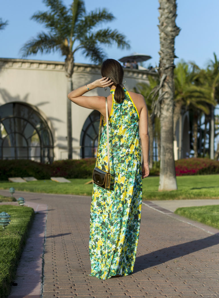 Retro Maxi Dress for Santa Barbara - Sydne Style