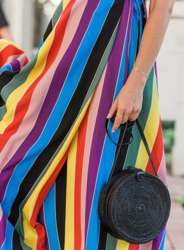 Be a Rainbow in Someone's Cloud - How to Wear a Rainbow Dress | Sydne Style