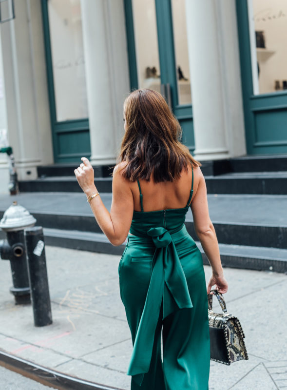 How to Wear a Crop Top in Fall at Fashion Week - Sydne Style