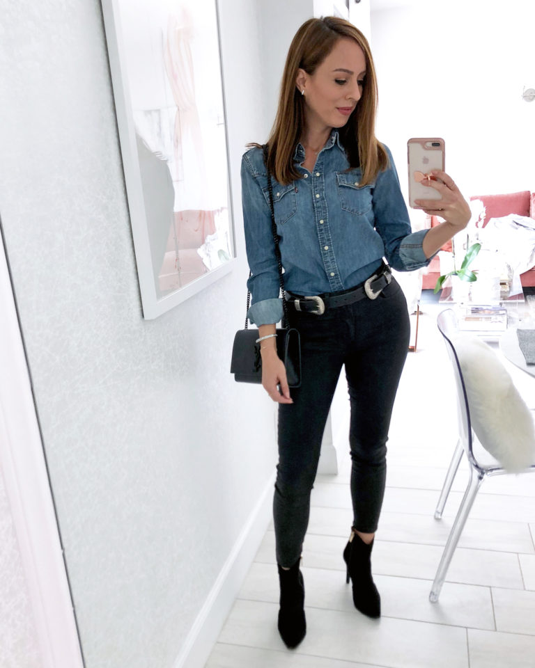 3 Tips for Rocking Double Denim This Fall - Sydne Style