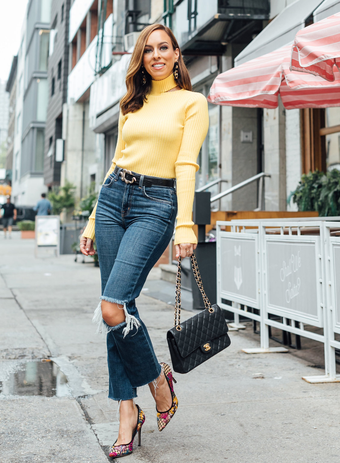 Cutout Sweaters for Fall: An Edgy Way to Show Skin - Sydne Style