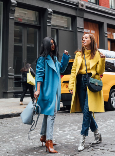 Colorful Coats to Transition Into Spring - Sydne Style