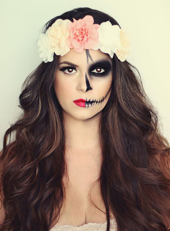 Día de Los Muertos Makeup Ideas - Sydne Style