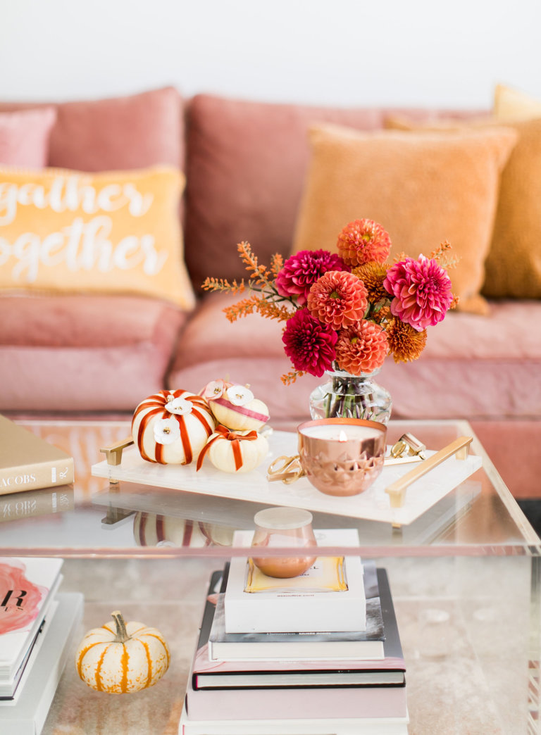 Fall Decor Ideas: Bringing Color Into My Home - Sydne Style