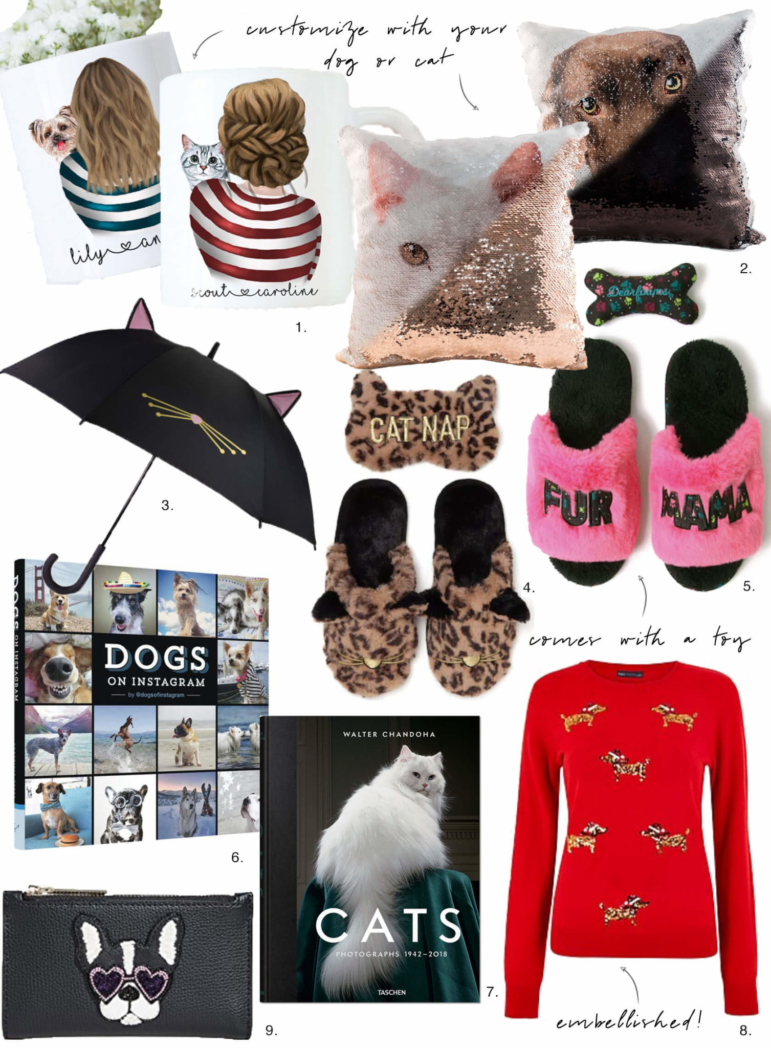 Gift Guide For Animal Lovers: Dog & Cat Gifts! - Sydne Style
