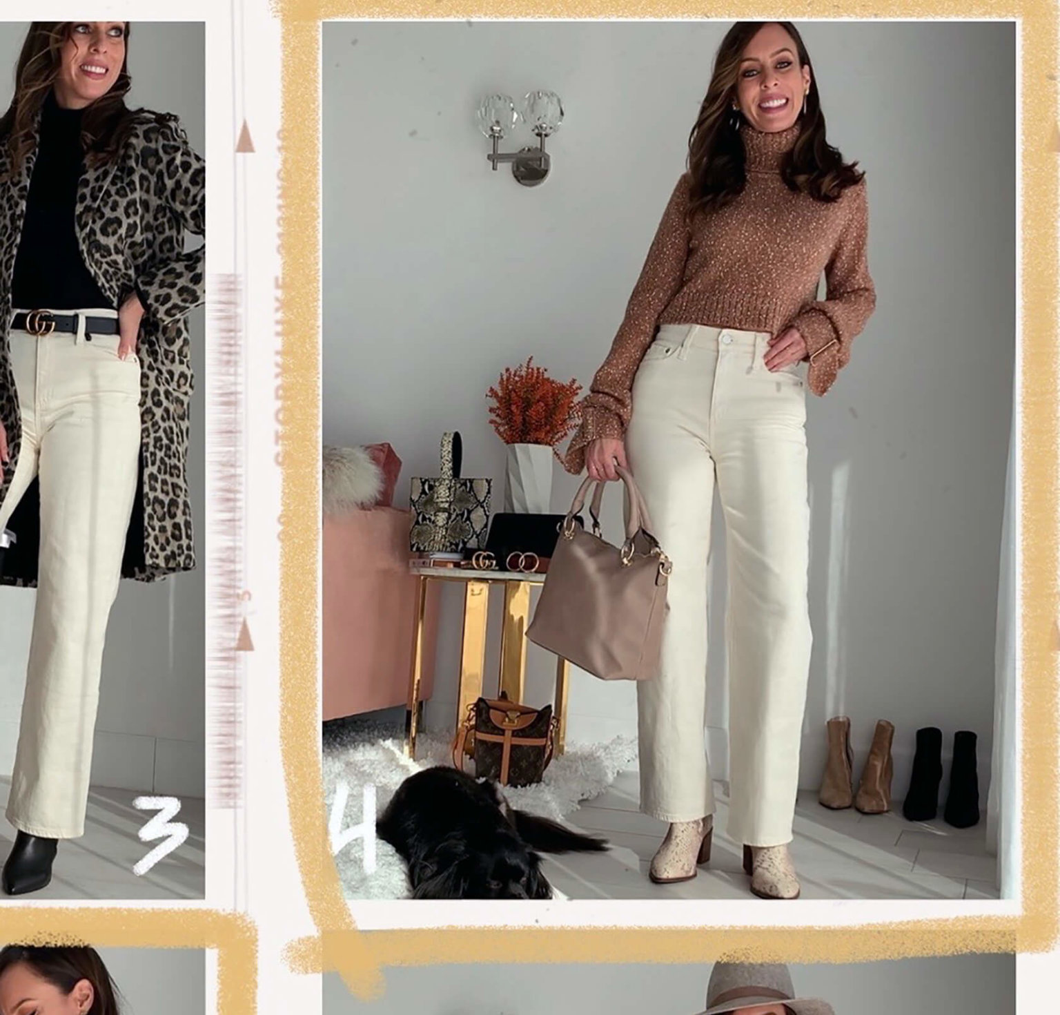7 Ways to Wear Ivory Jeans for Fall - Sydne Style