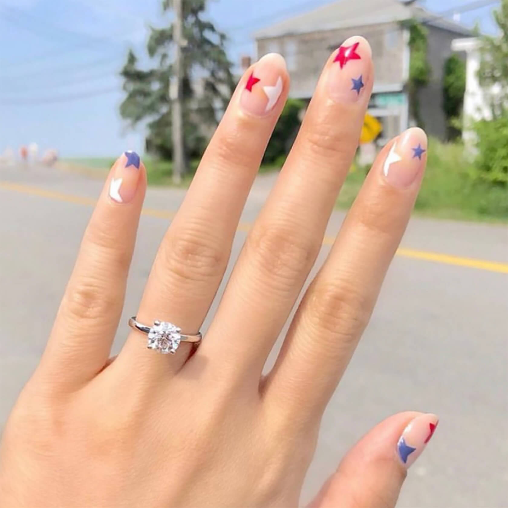 19 Patriotic Nail Art Ideas for July 4th - Sydne Style