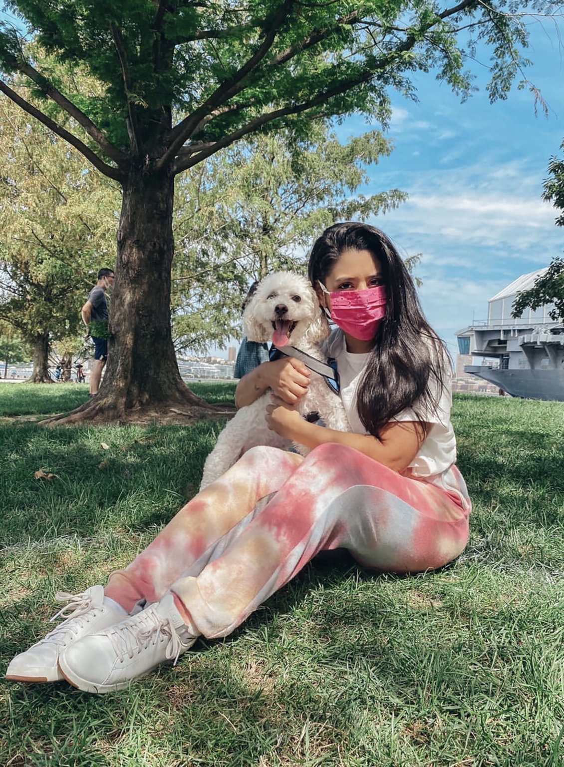 Celebrating National Dog Day with Pups & Face Masks - Sydne Style