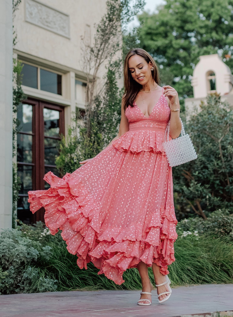 Feminine Frills Dresses Inspired by Golden Globes Fashion - Sydne Style