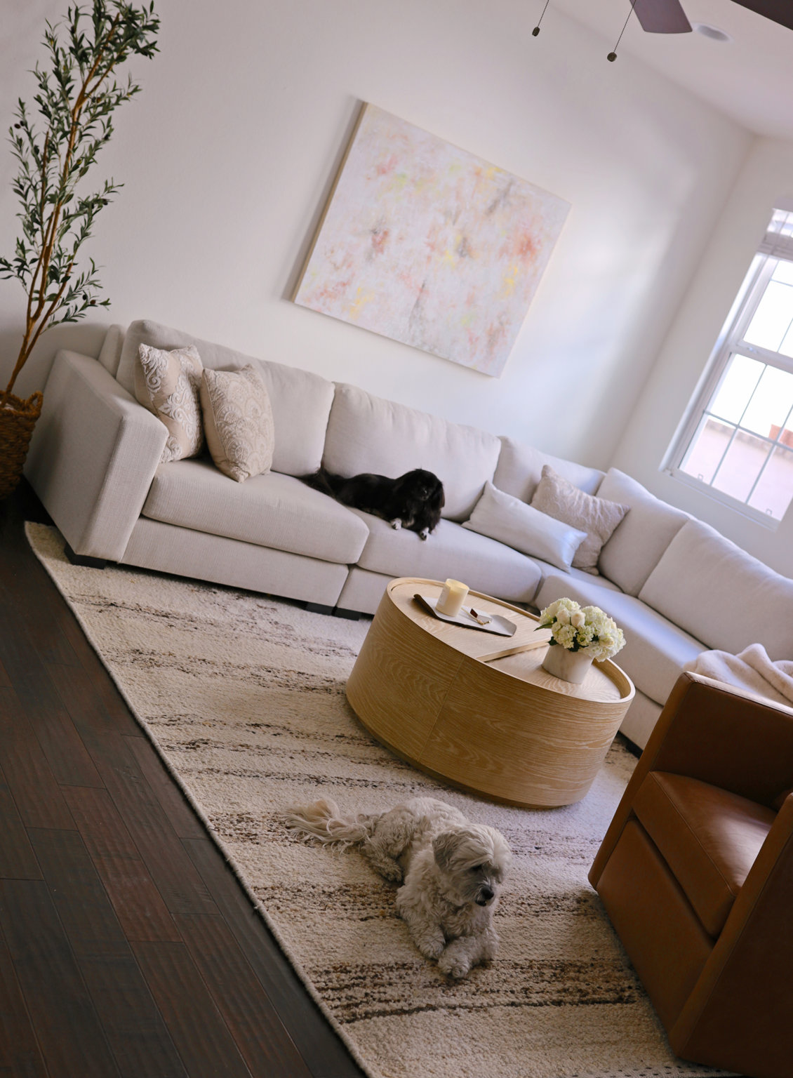 Sit Down in My California Casual Neutral Living Room - Sydne Style